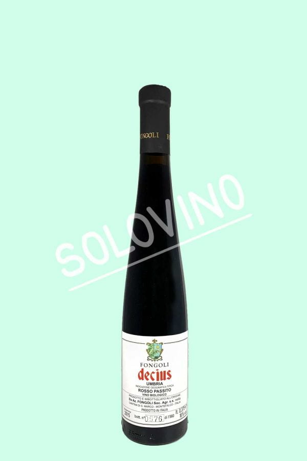 Decius Rosso Passito 2015 FONGOLI